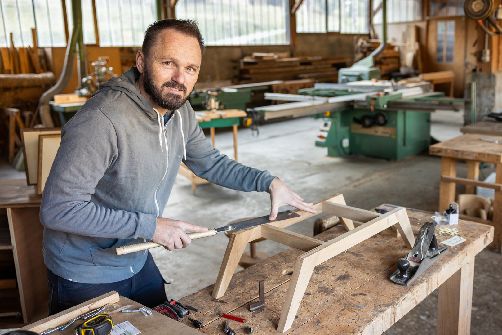 Jérôme Fort : il crée du mobilier design | Département de l'Isère